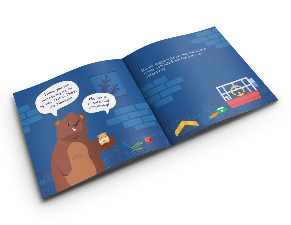 Buddy the Bear Has an Anxious Brain Overcoming Anxiety and Finding Confidence Helping Kids ...