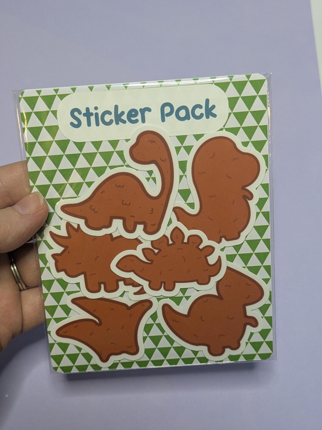 Dino Nugget Sticker Pack: Dinosaur Decals, Laptop, Water Bottle - Etsy