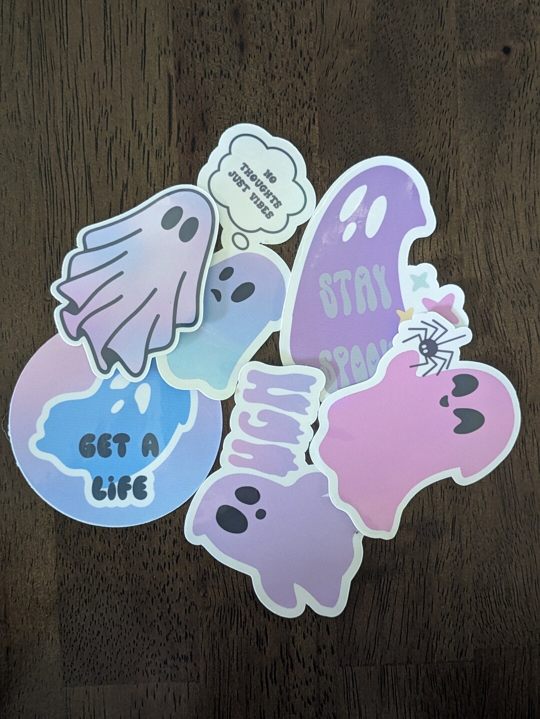 Stickers, Vinyl Stickers, Holographic Stickers, Halloween, Pastel Goth ...