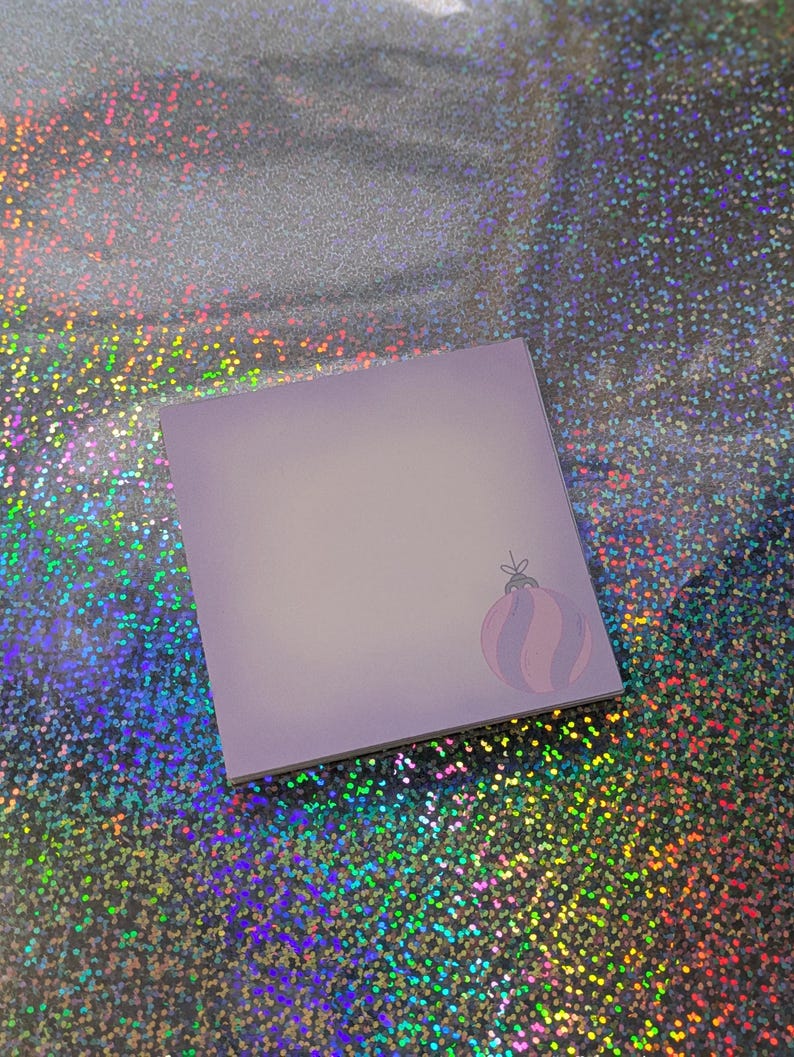 Christmas Mini Notepad, Holiday Designs, Stocking Stuffer - Etsy