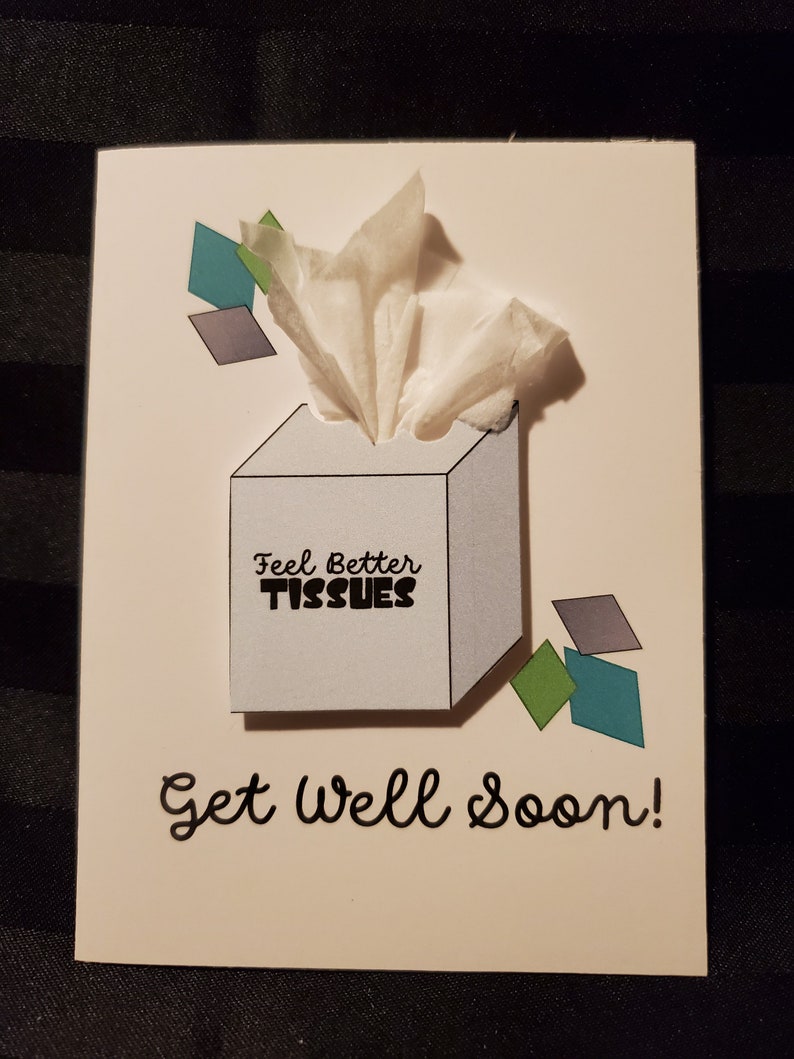 CARD: "get Well Soon" - Etsy