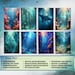 Enchanted Ocean Fantasy Digital Paper Pack - Underwater Art for Junk ...