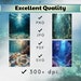Enchanted Ocean Fantasy Digital Paper Pack - Underwater Art for Junk ...