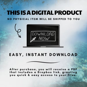 Enchanted Ocean Fantasy Digital Paper Pack - Underwater Art for Junk ...