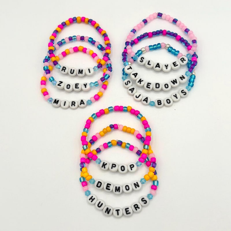 Kpop Demon Hunters Friendship Bracelet - Etsy