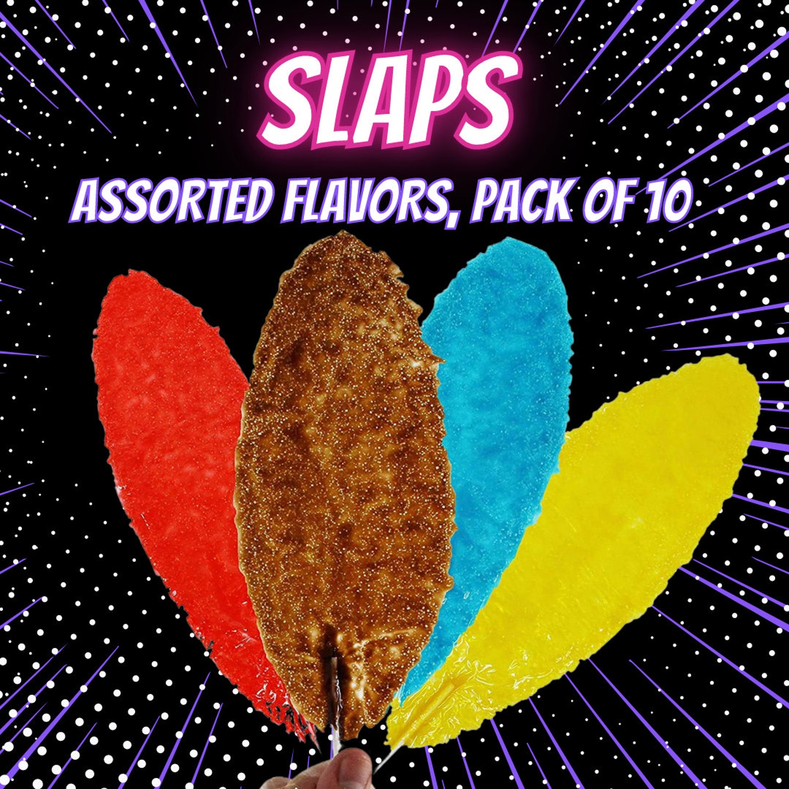 Mexican candy: Cachetadas or Slaps. Assorted flavors | Etsy