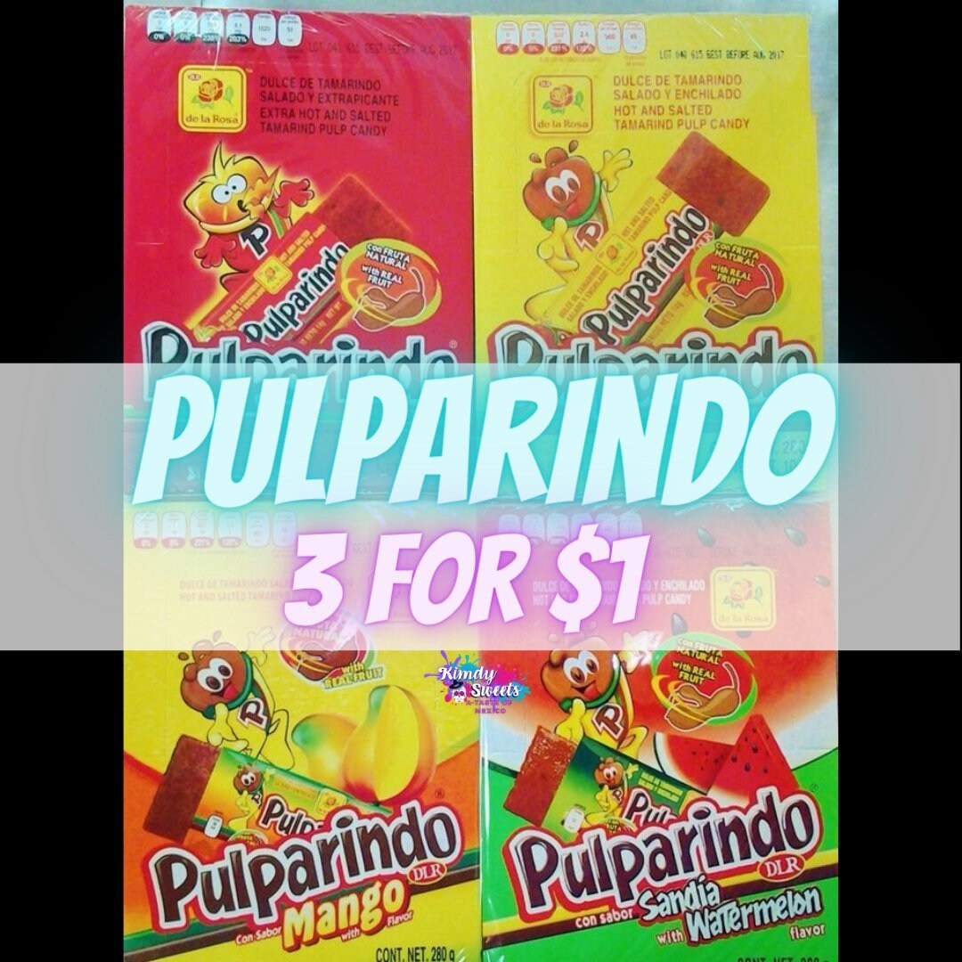 Pulparindo Candy: Tamarindo Mango Watermelon or Extra - Etsy
