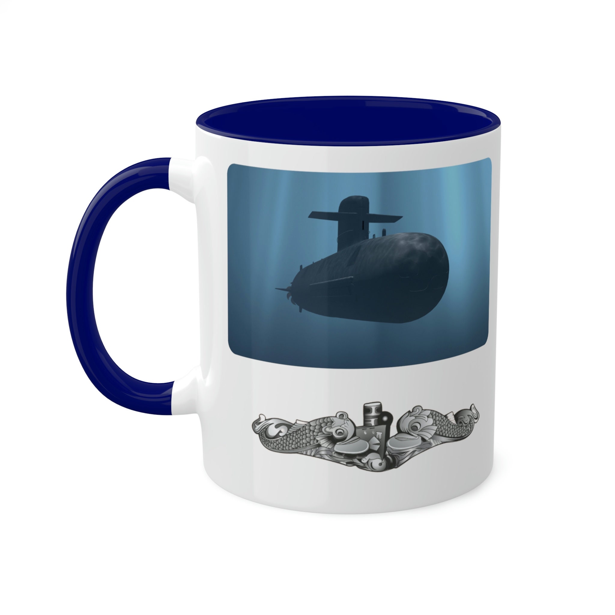 Submarine Mug How Submarines Work Silver Dolphins - Etsy