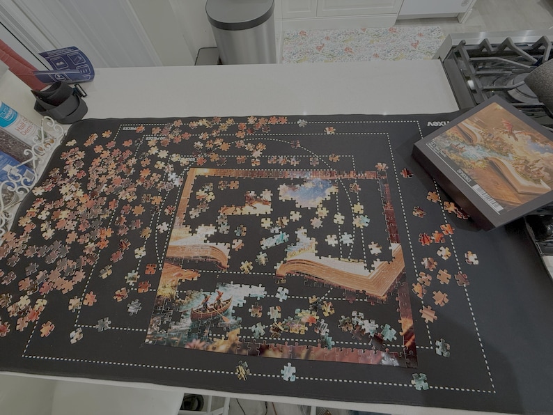Fantasy Dragon-themed Puzzle: Enchanting Adventure, 120/252/500-piece ...