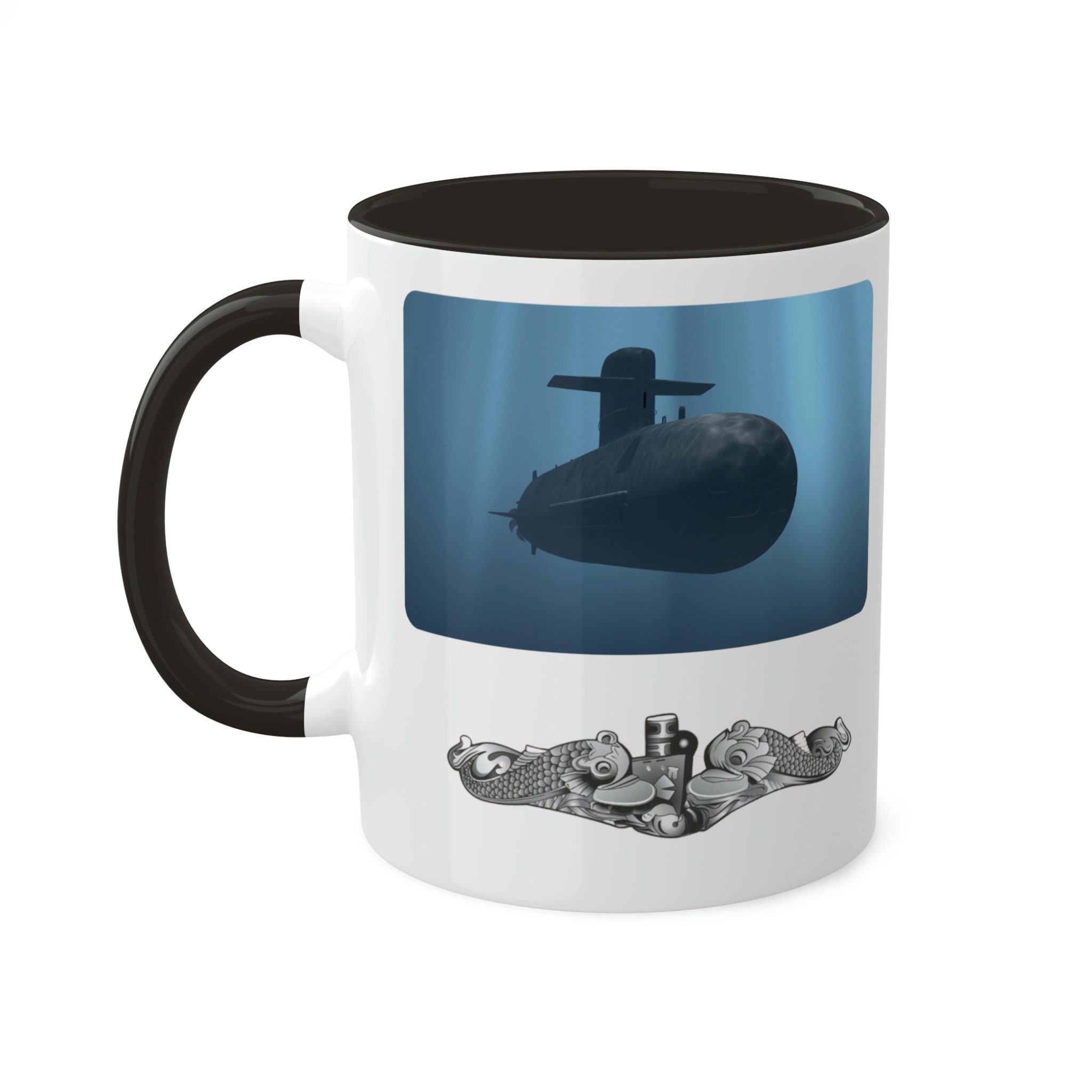Submarine Mug How Submarines Work Silver Dolphins - Etsy