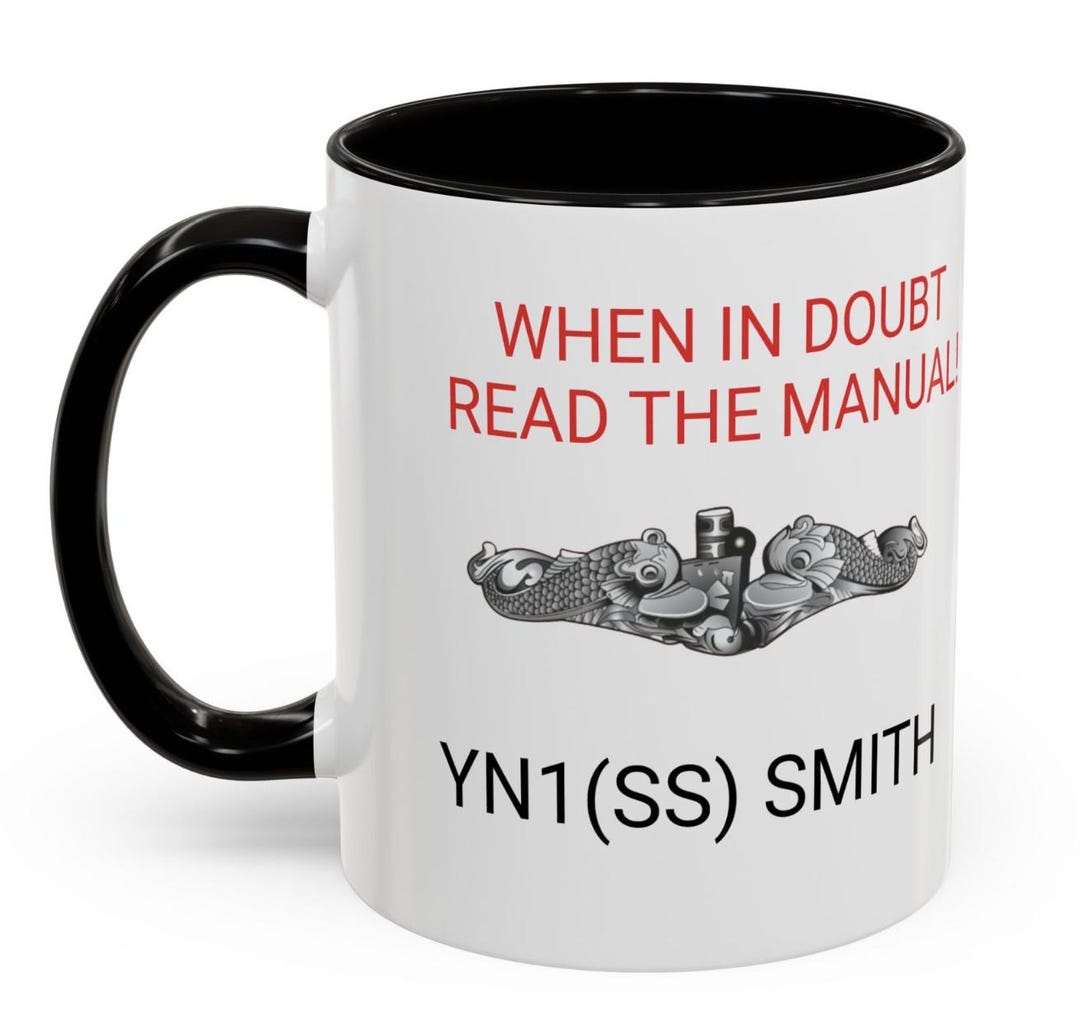 Submarine Mug - How Submarines Work - Silver Dolphins ***NOW WITH ...