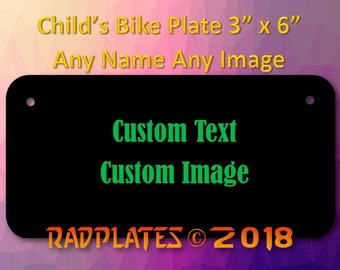 Bike license plate | Etsy
