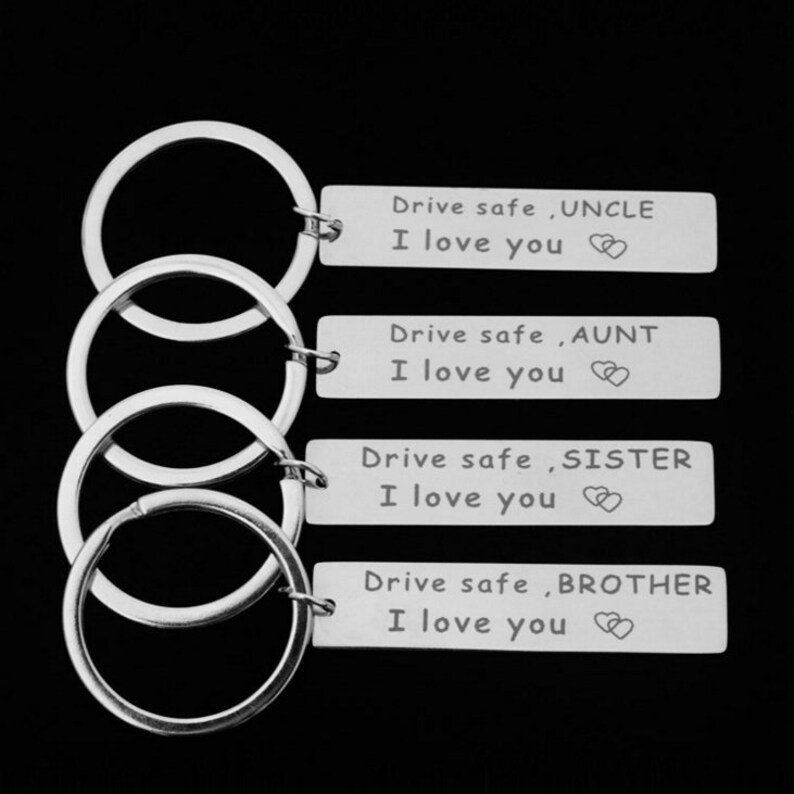 Beatiful Personalized Key Chains With a Personal Message - Etsy