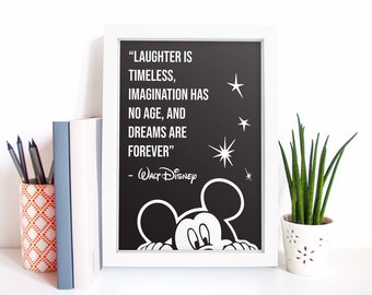 Mickey mouse quotes | Etsy