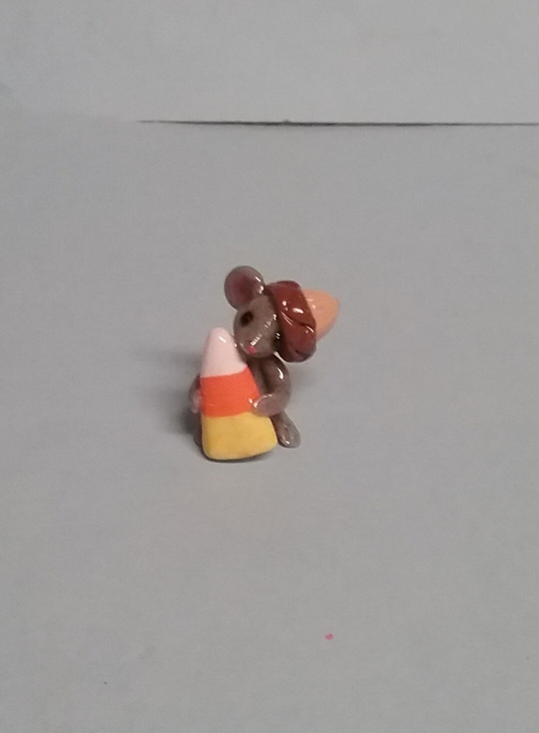 Hand Sculpted Candy Corn Mouse MINI Figurine in Polymer Clay - Etsy