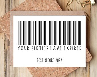 70th Funny Birthday Card - Etsy UK