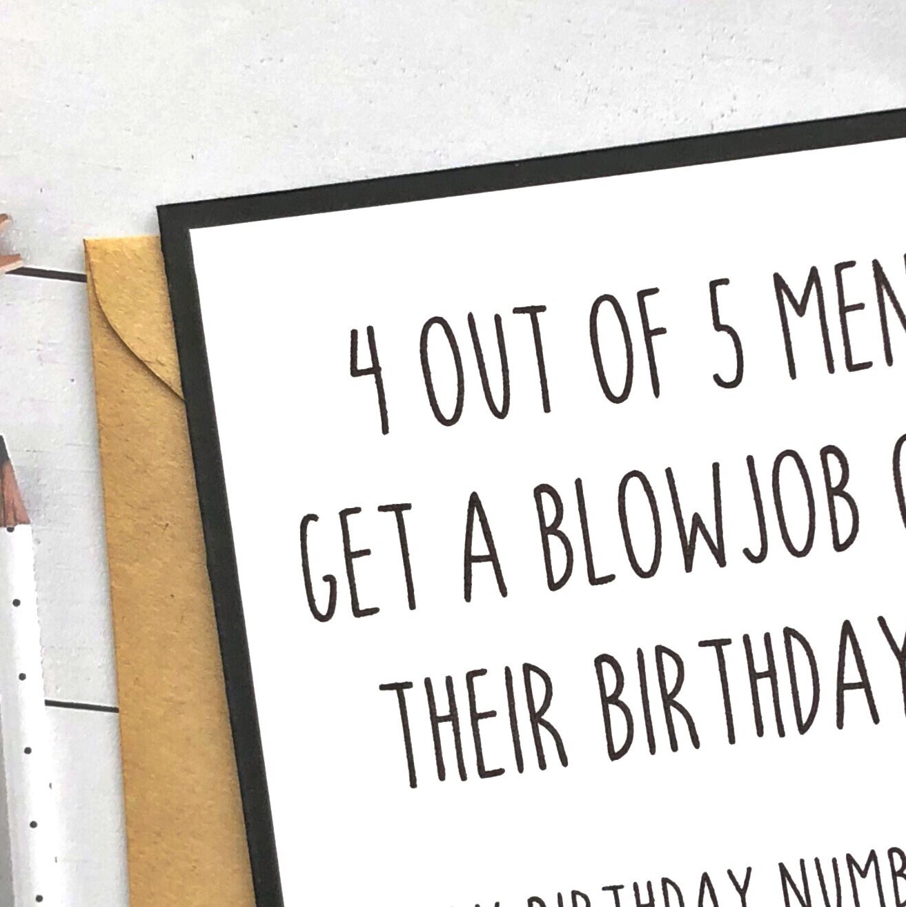 Funny Birthday Card for Boyfriend Rude Birthday Card Funny | Etsy UK