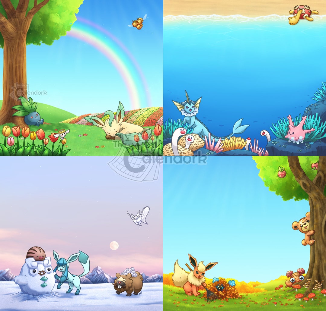 Poke-it Notes Seasons 4 Pack - Etsy