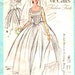 PDF Vintage Mccalls Sewing Pattern 9677, Wedding Dress, Bridal, Evening ...