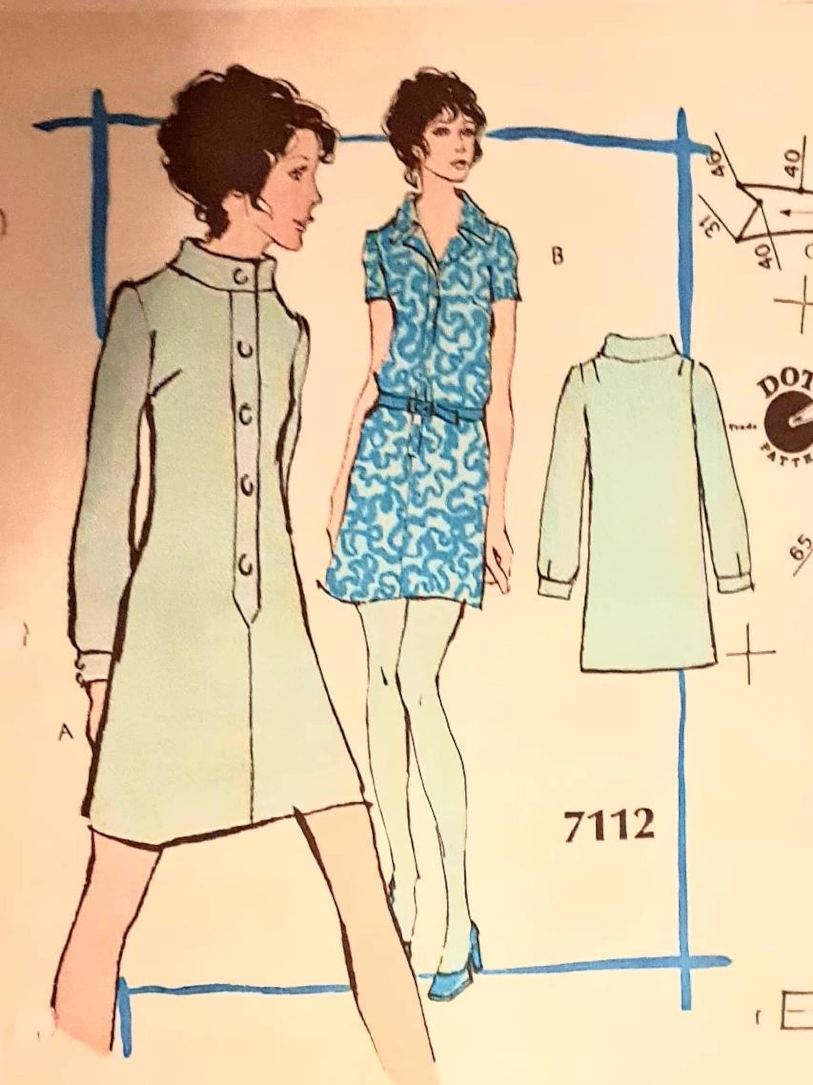 PDF Pattern Making and Drafting System Book.128 Pages Sewing - Etsy