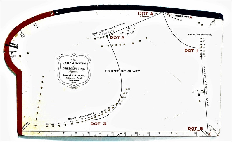 PDF Vintage Haslam System of Illustrated Draftings and Dresscutting E ...