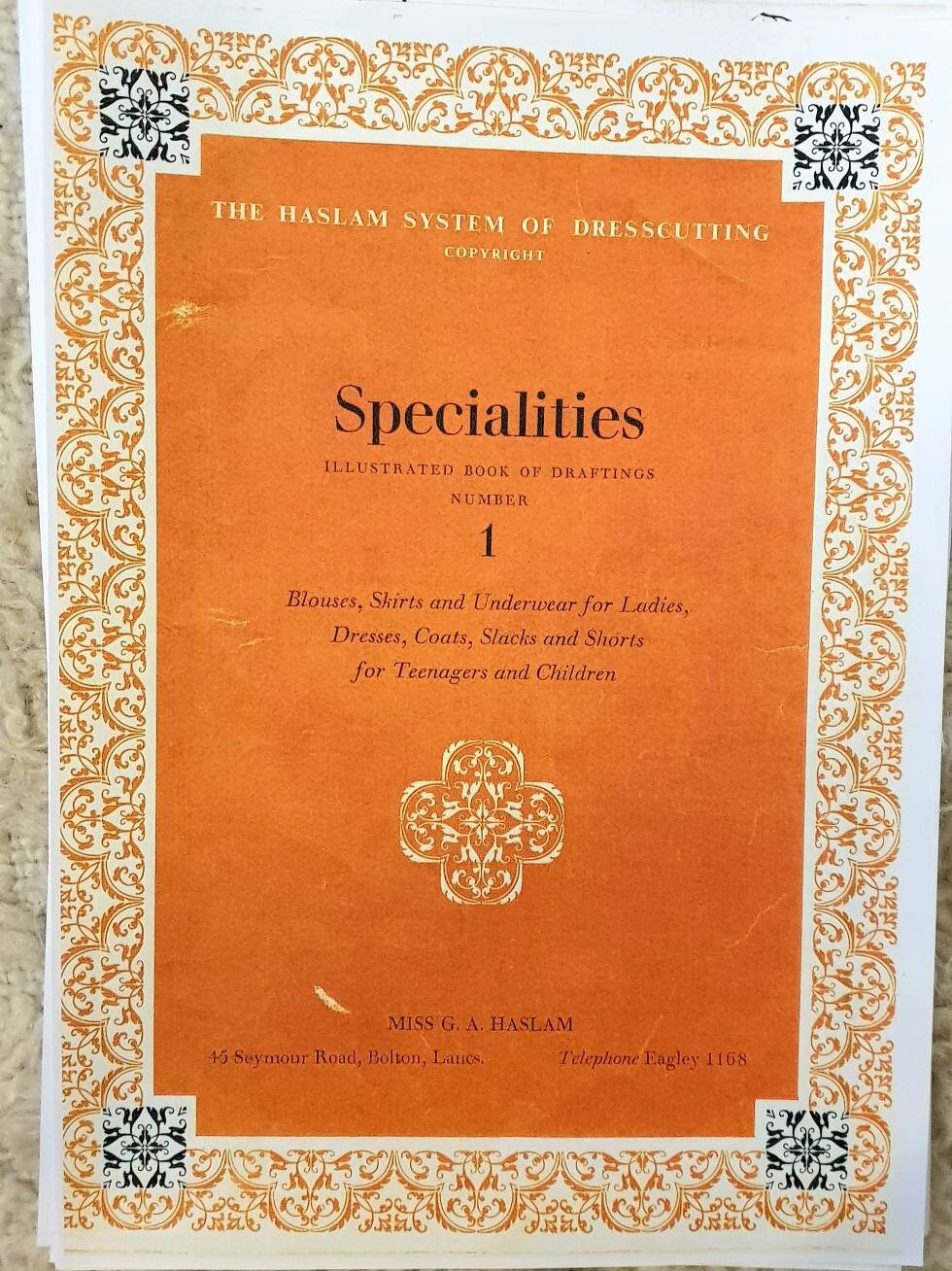 PDF Haslam System of Drafting and Dresscutting E Book No Specialities 1 ...