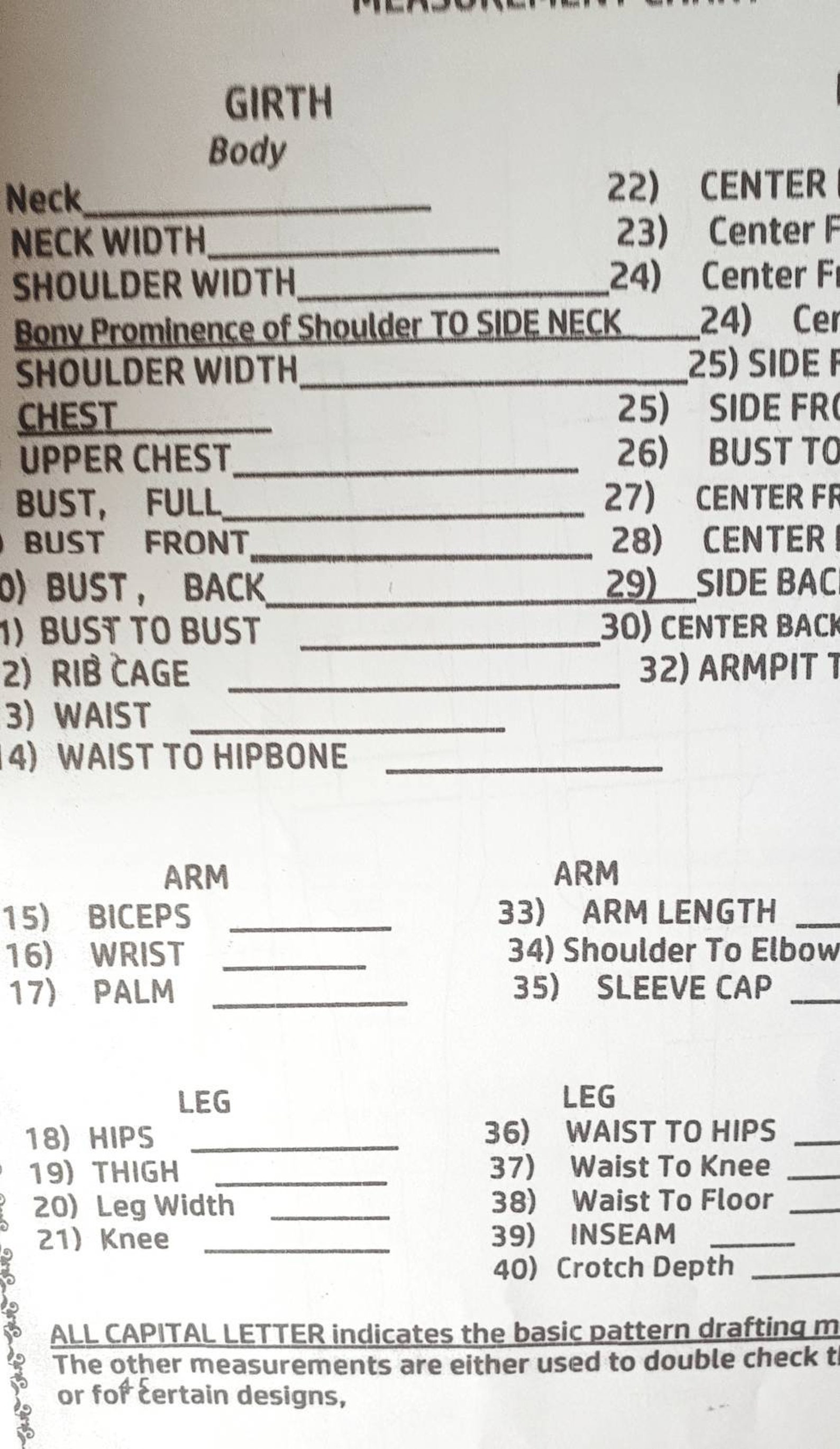 Pdf Pattern Making Drafting System Vintage Sewing Patterns 1960 1970