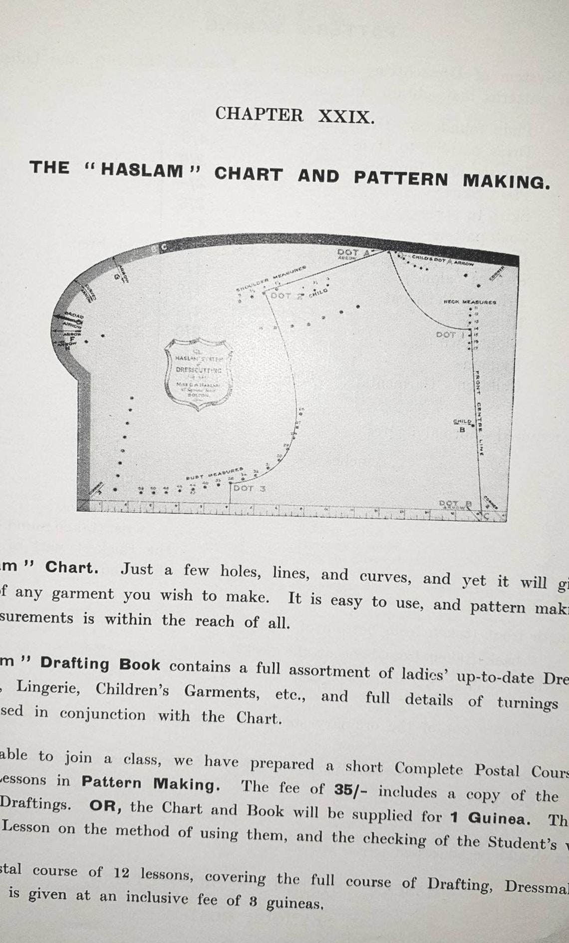 PDF Vintage Haslam System of Drafting and Dresscutting - Etsy UK