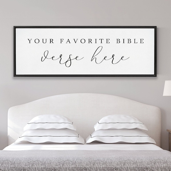 Bible Verse Canvas - Etsy