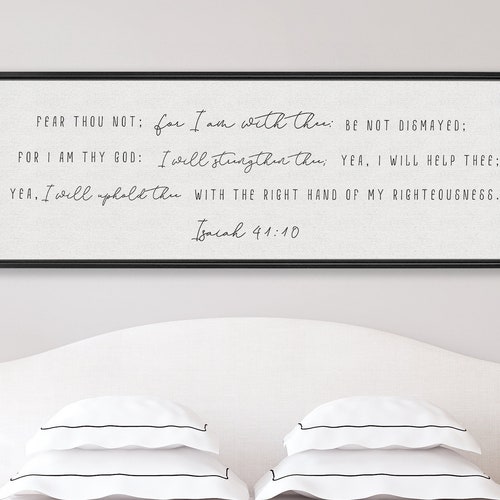 So Do Not Fear for I Am With You Isaiah 41 10 Bible Verse - Etsy