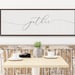 Gather Gather Sign Dining Room Sign Large Gather Sign Fall Sign Gather ...