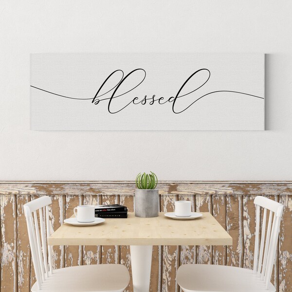 Blessed Sign - Etsy