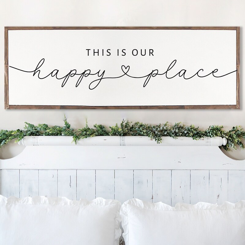 Happy Place Signs - Etsy