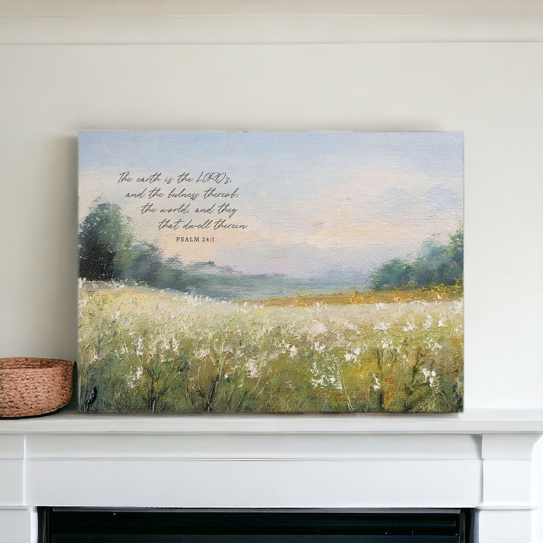 Scripture Wall Art | Scripture Canvas | Christian Canvas | Wall Art ...