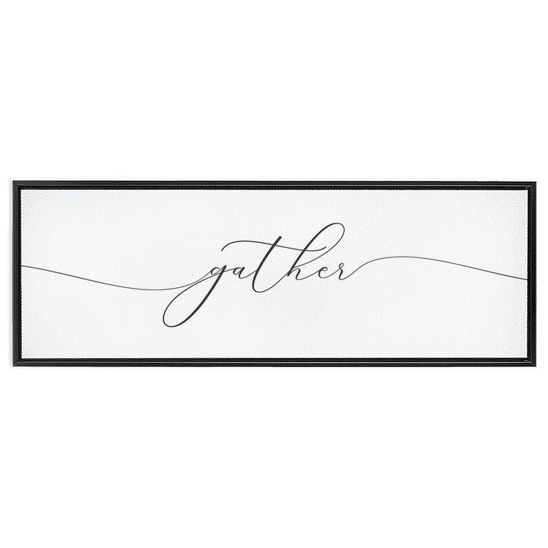 Gather Gather Sign Dining Room Sign Large Gather Sign - Etsy