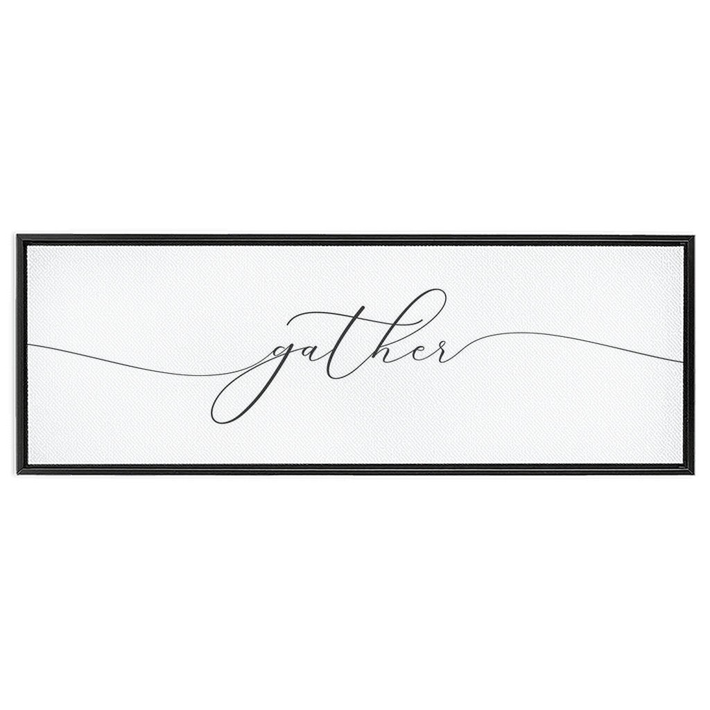 Gather Gather Sign Dining Room Sign Large Gather Sign | Etsy