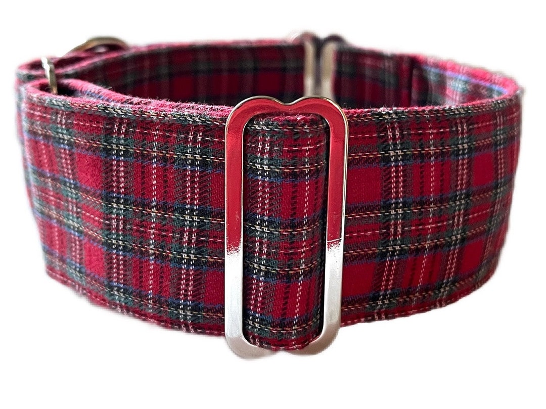 Martingale Dog Collar, Wide Greyhound Collar, Whippet or Sighthound Dog ...