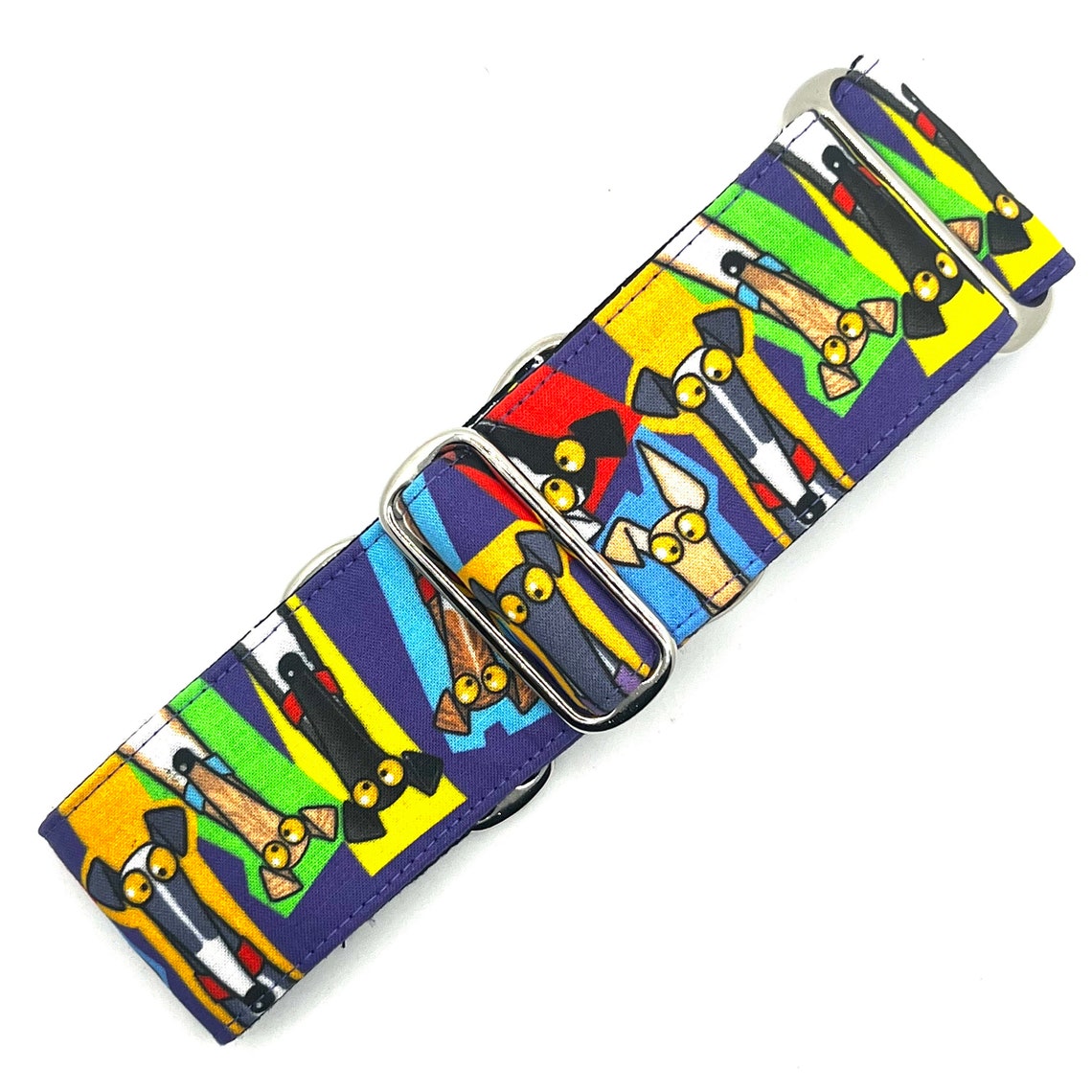 Skipworth Martingale Dog Collar, 1.5” or 2” Wide Dog Collar, Greyhound ...