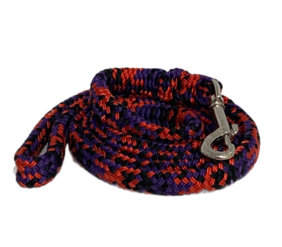 Luxe Dog Leash, Dog Lead, Luxe Range - Red, Purple & Black - Etsy
