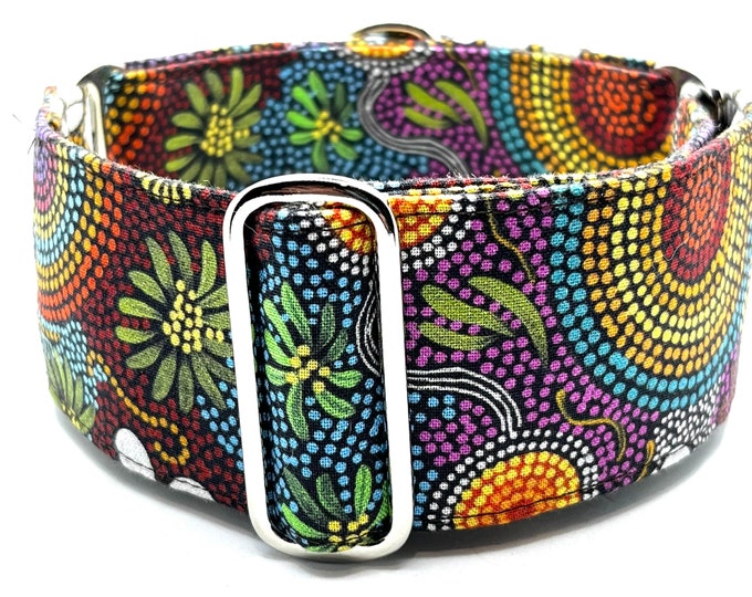 Indigenous Aboriginal Martingale Dog Collar or Matching Sets, Greyhound ...