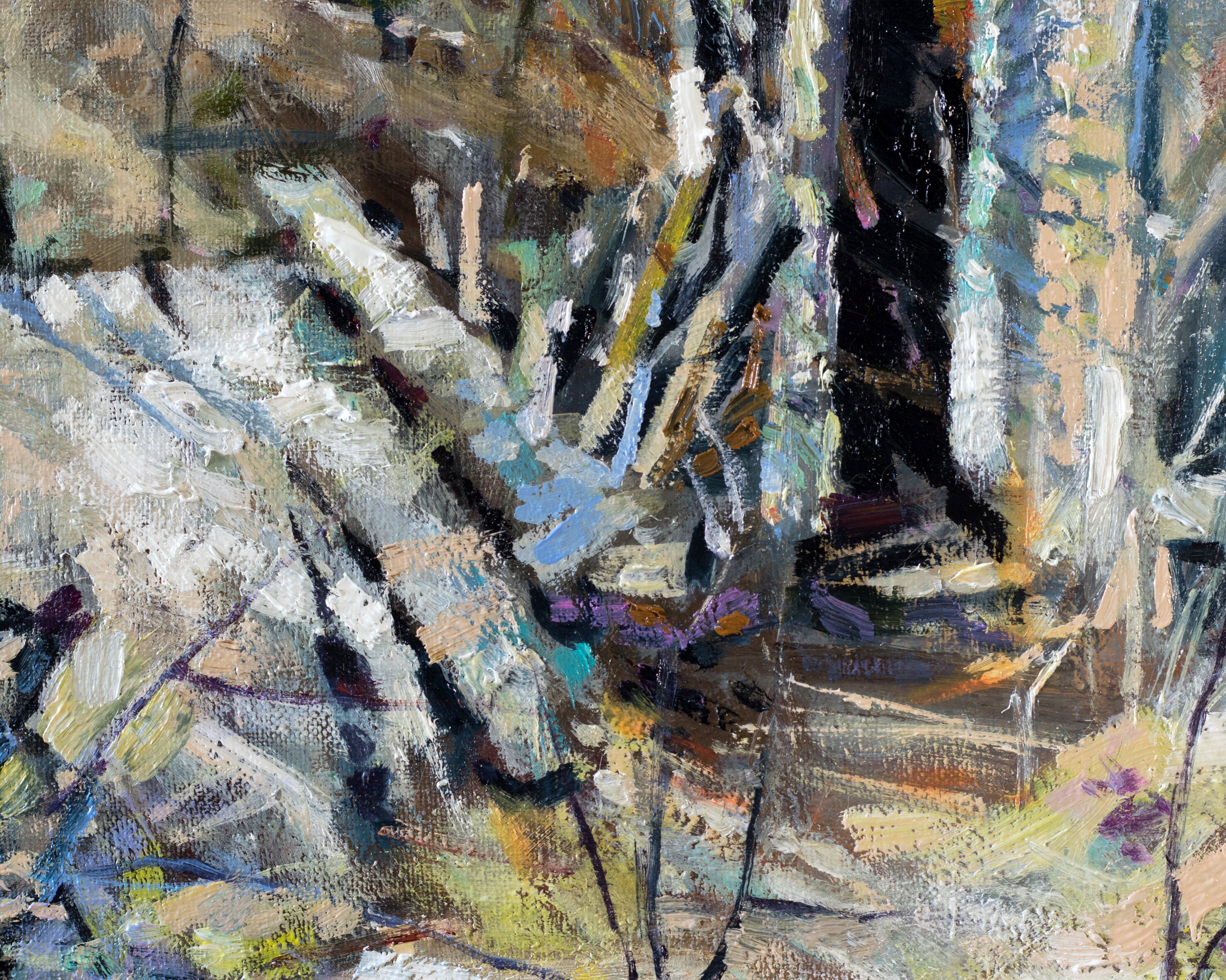 Old Abandoned Barn Oil Painting, the Shed Oil on Canvas, Original Oil ...