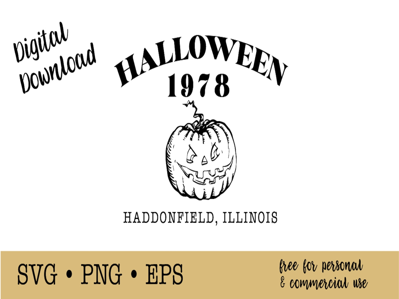 Halloween SVG, Haddonfield SVG, Michael Myers SVG, Halloween Cult ...