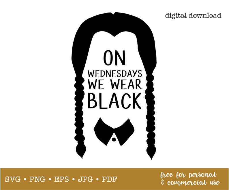 Wednesday Addams SVG, Addams Family SVG, Halloween Png, Unisex Shirt ...