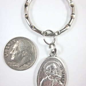 St Peter / St Paul Medal Italy Key Ring Gift Box & Prayer Card - Etsy
