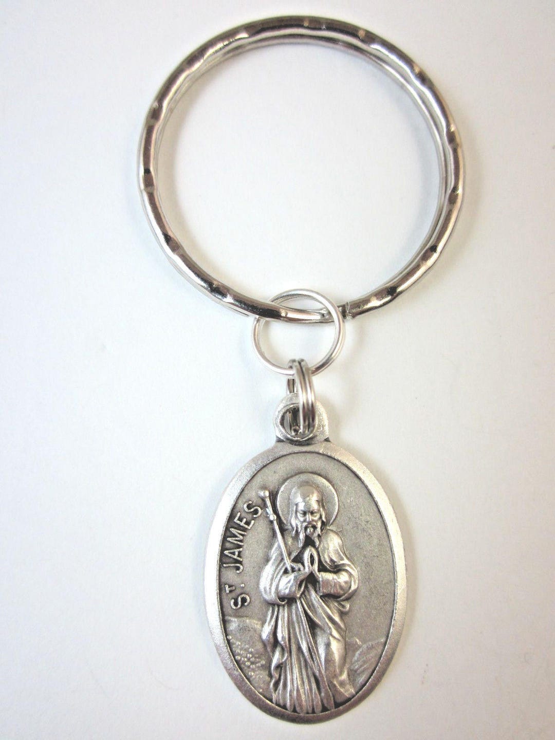 St James Medal Italy Key Ring Gift Box & Prayer Card - Etsy