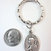 St Bridget ( Brigid ) Medal Italy Key Ring Gift Box & Prayer Card - Etsy
