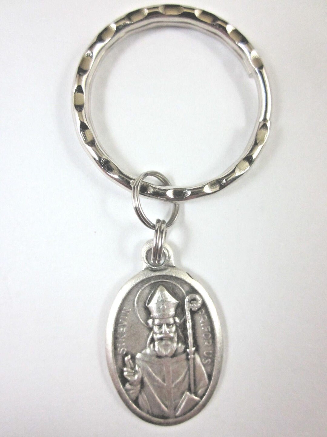St Kevin Medal Italy Key Ring Gift Box & Prayer Card - Etsy