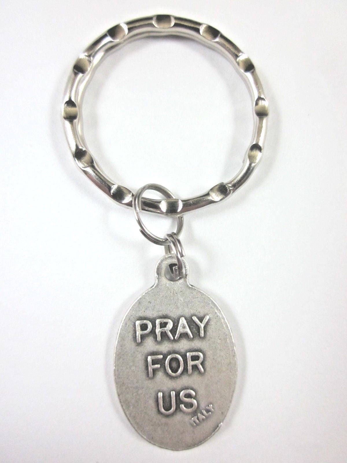 St Elizabeth Ann Seton Medal Italy Key Ring Gift Box & Prayer Card - Etsy