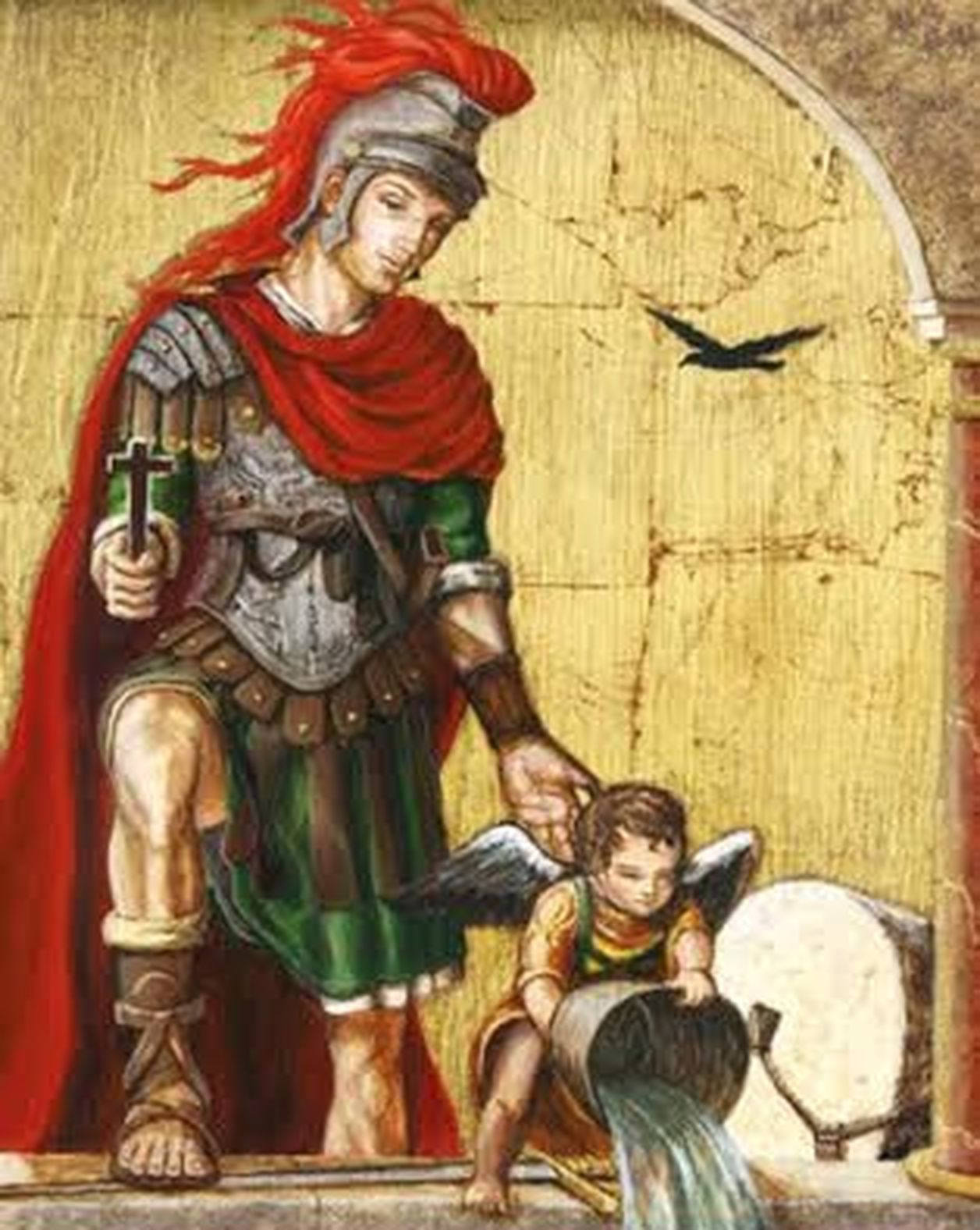 St Florian Medal Italy Key Ring Gift Box & Prayer Card | Etsy