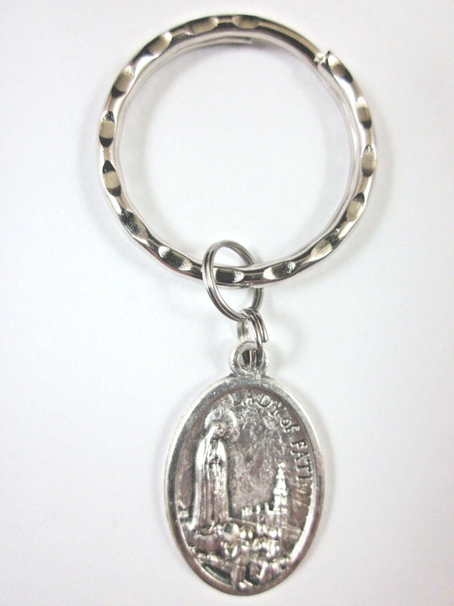 Our Lady of Fatima Medal Italy Key Ring Gift Box & Prayer Card - Etsy